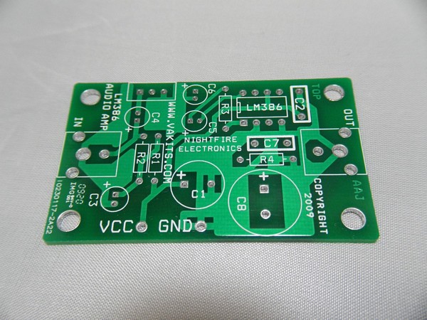 NF-1695 Audio Amplifier Kit - LM386 | NightFire Electronics LLC