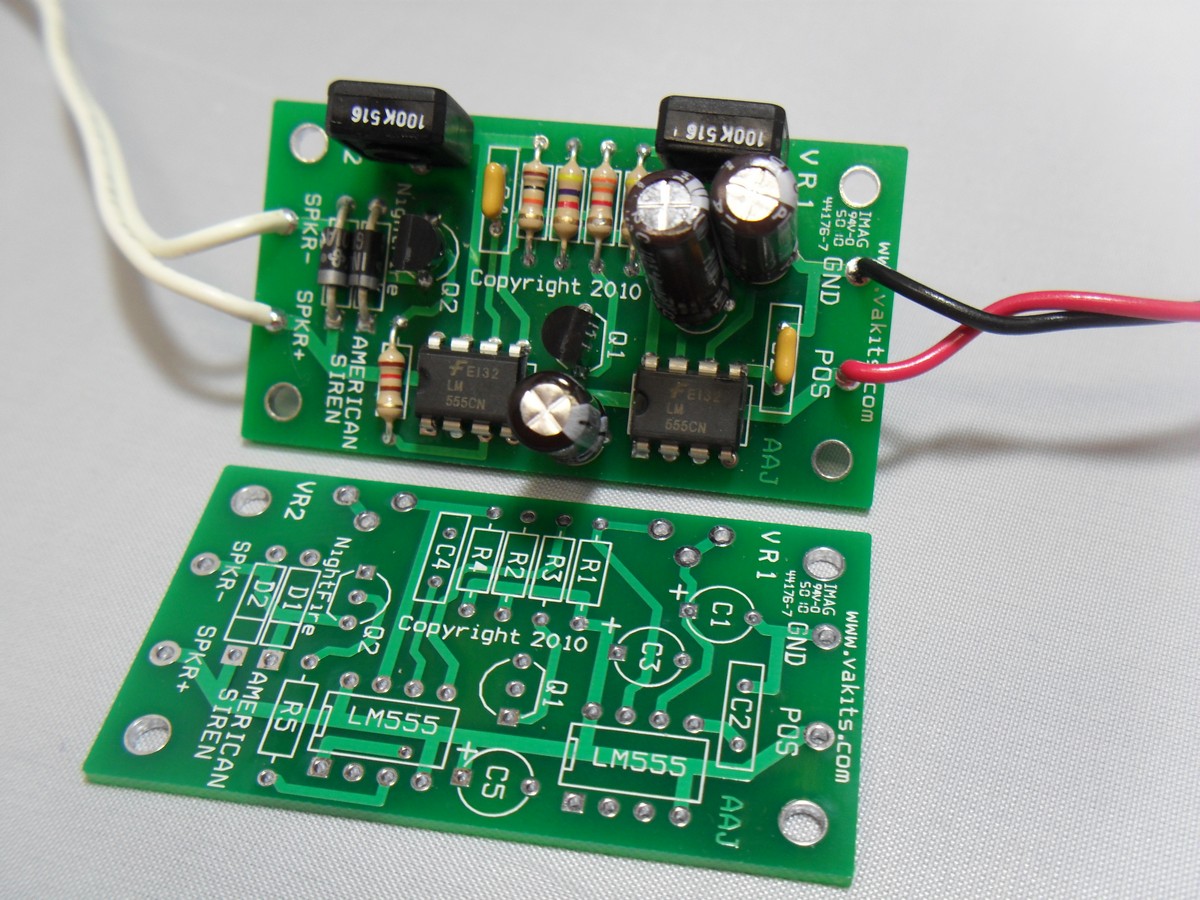 NF-1731 American Police Siren Kit | NightFire Electronics LLC