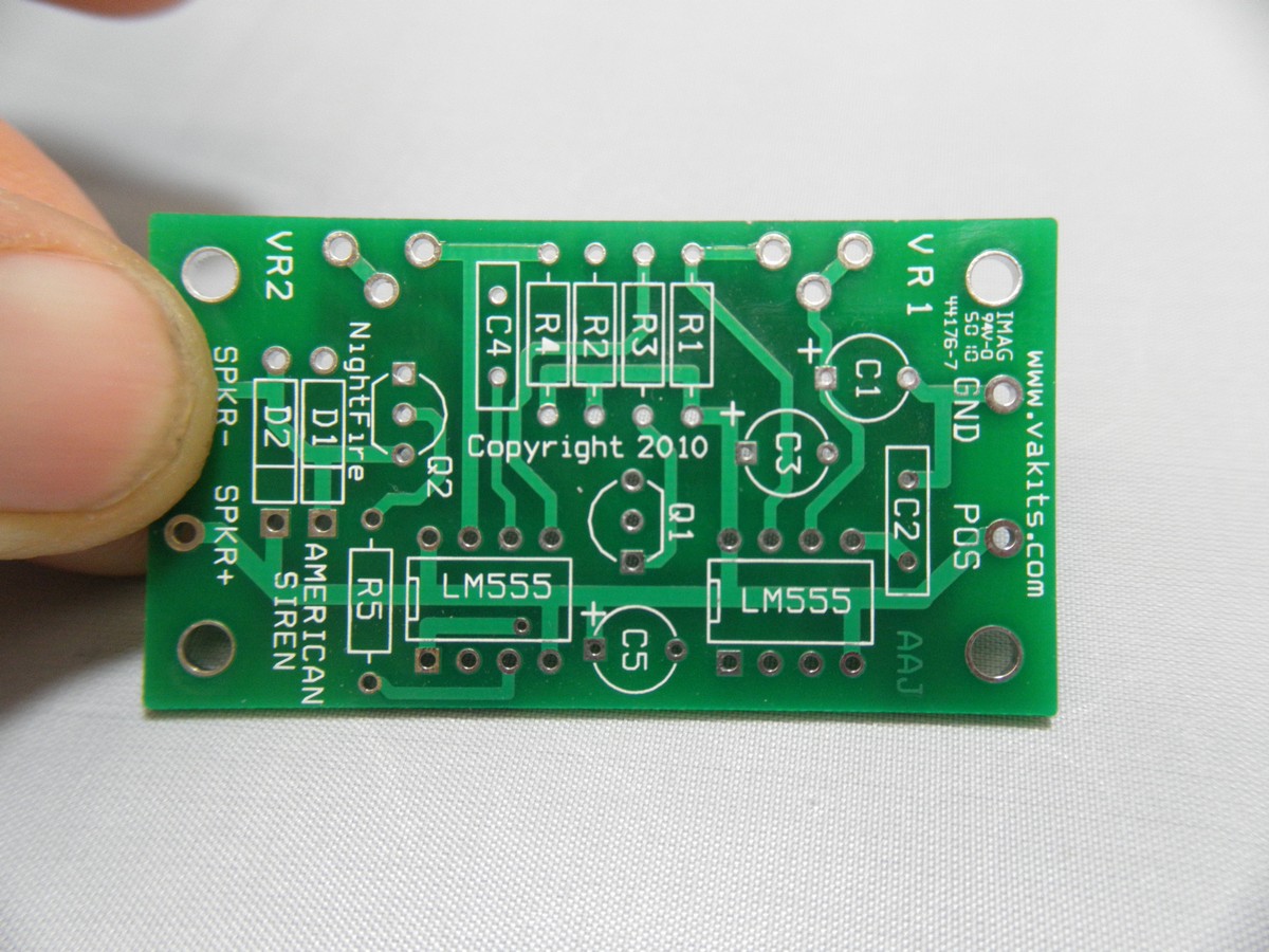 NF-1731 American Police Siren Kit | NightFire Electronics LLC