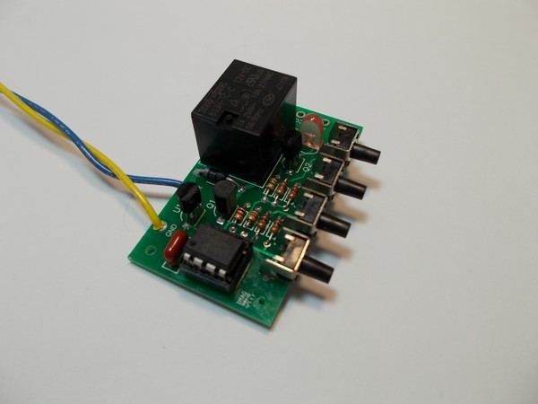 NF-2090 PIC 12F509 Design Kit w/ Relay | NightFire Electronics LLC