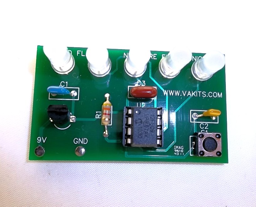 NF-2123 PIC Robot Eyes - Blue | NightFire Electronics LLC