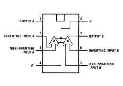 LM1458 Dual Op Amp IC | NightFire Electronics LLC